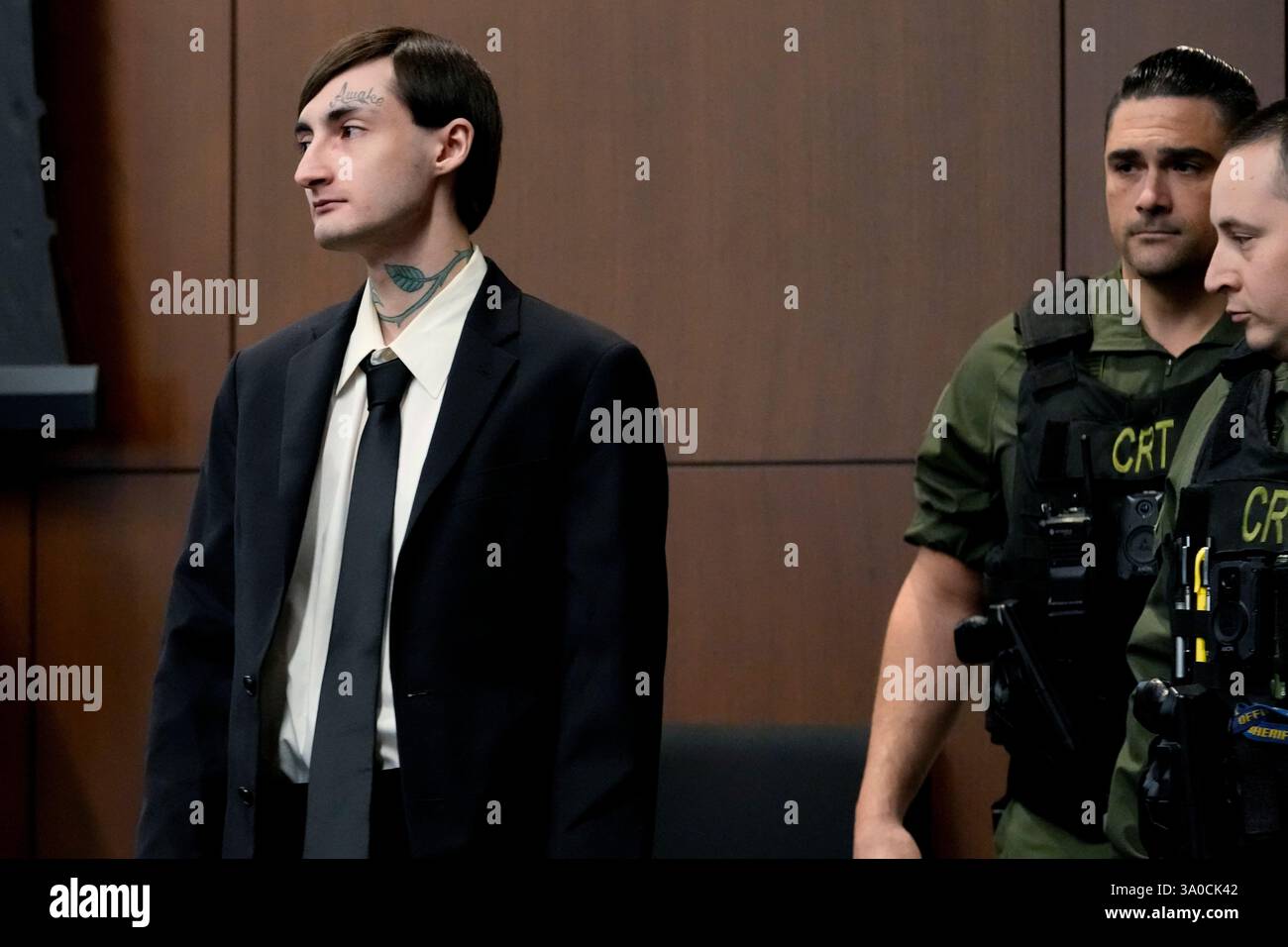 Robert E. Crimo III arrives for his trial in Judge Victoria A. Rossetti ...