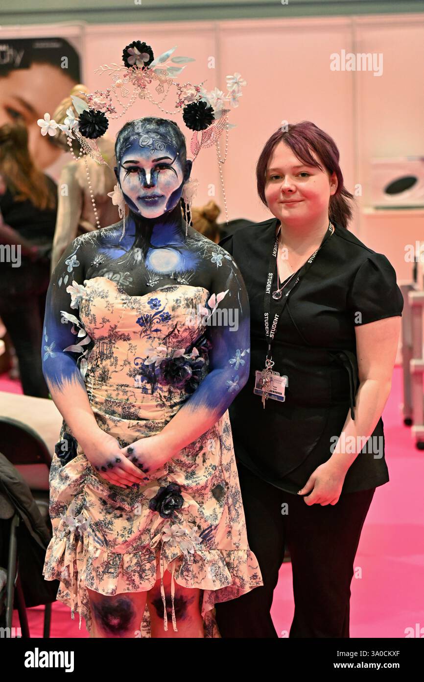 London, UK. 3rd Mar, 2025. Professional Beauty Competitions 2025 are ...
