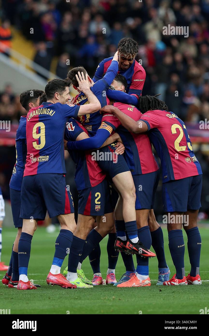 Barcelona, Germany. 02nd Mar, 2025. Fussball La Liga 26. Spieltag FC ...