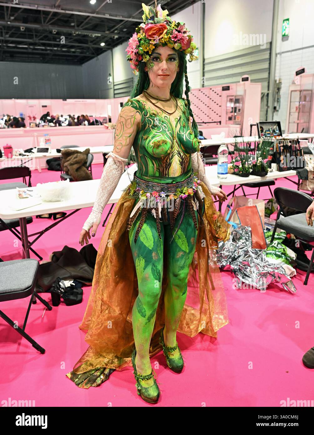 London, UK. 3rd Mar, 2025. Professional Beauty Competitions 2025 are ...