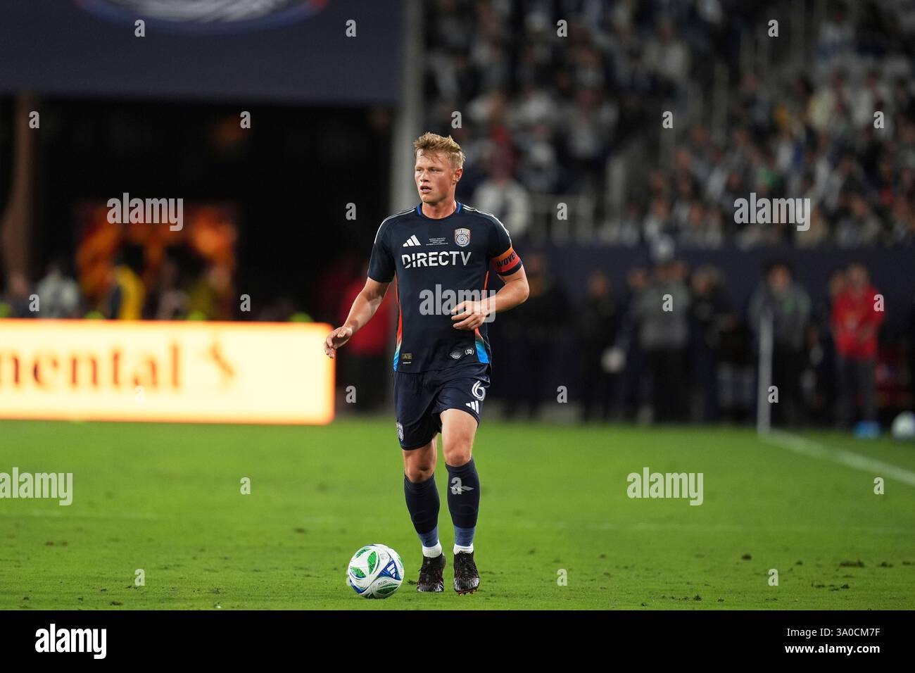 San Diego FC defender Jeppe Tverskov during the first half of an MLS ...