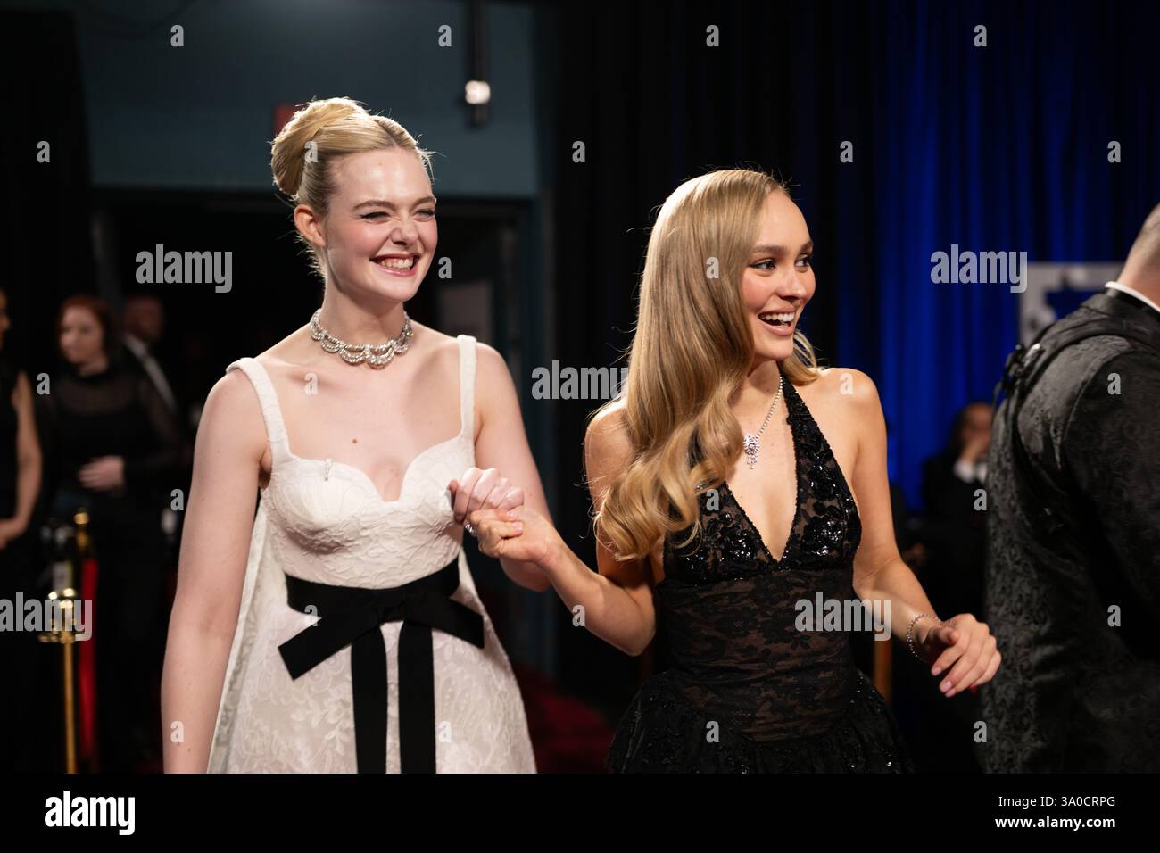 Los Angeles, USA. 02nd Mar, 2025. Elle Fanning and Lily-Rose Depp ...