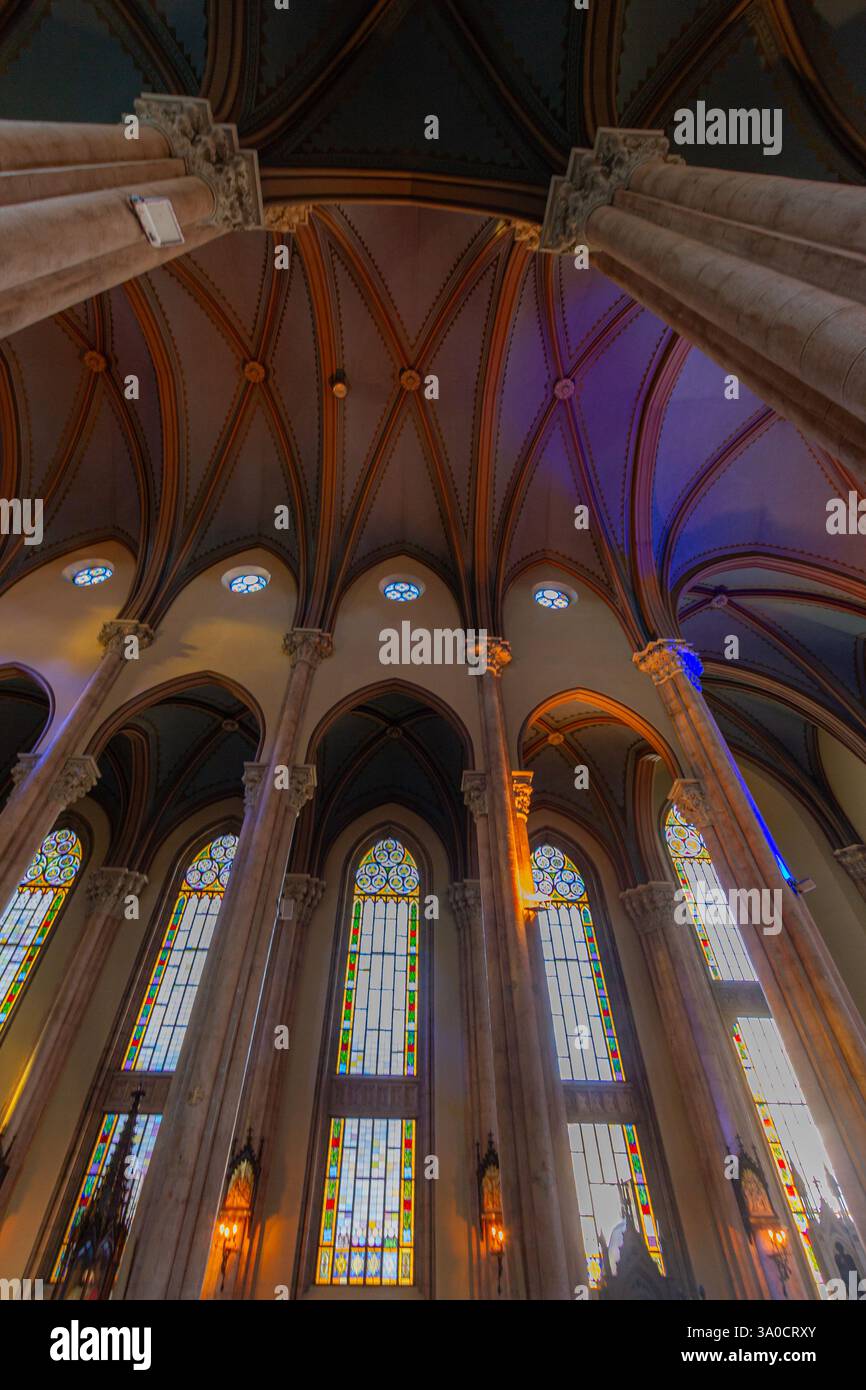 Saint Antoine Church Taksim Square Interior Istanbul Stock Photo - Alamy
