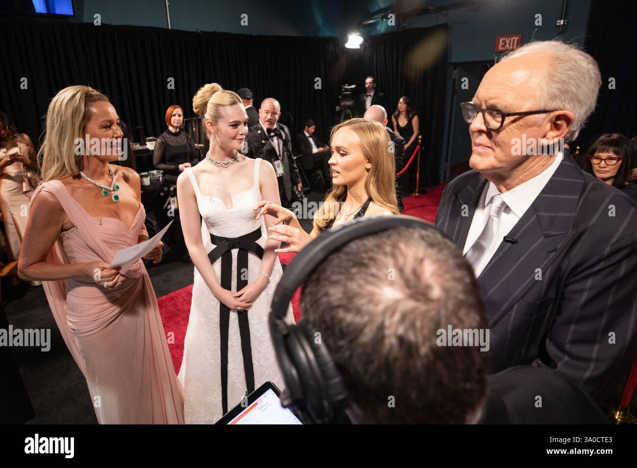 Los Angeles, USA. 02nd Mar, 2025. Connie Nielsen, Elle Fanning, Lily ...