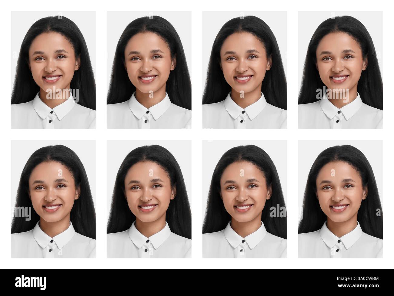 African woman passport photo hi-res stock photography and images - Alamy