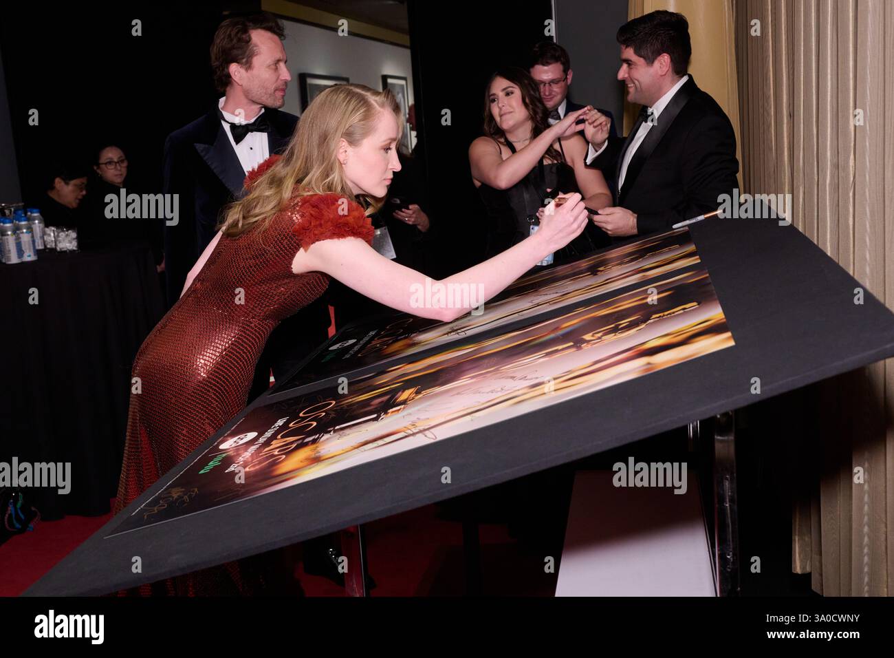 Los Angeles, USA. 02nd Mar, 2025. Victoria Warmerdam and Trent ...