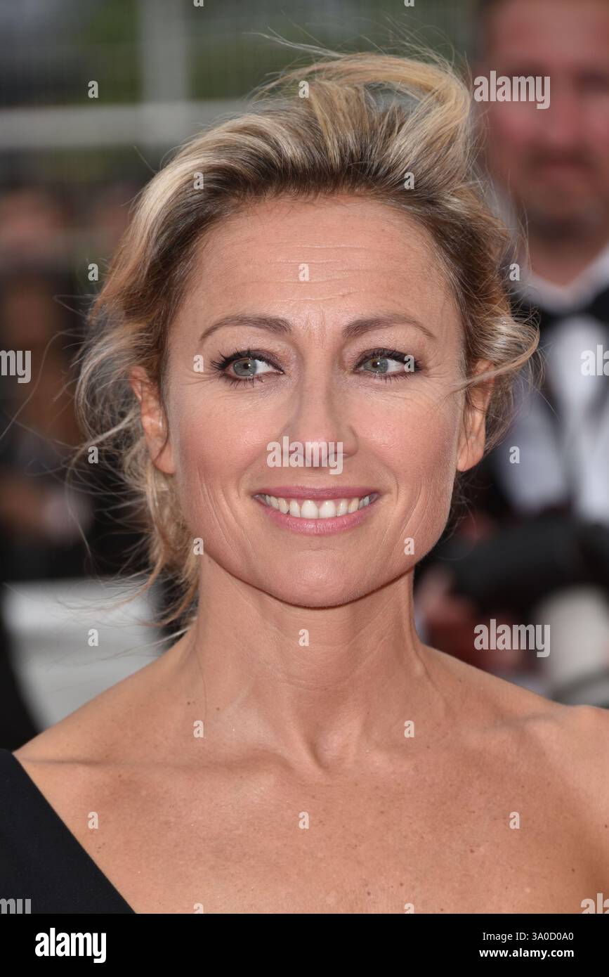 Anne-Sophie Lapix arrives at 'Ma Loute' screening at 69th International ...