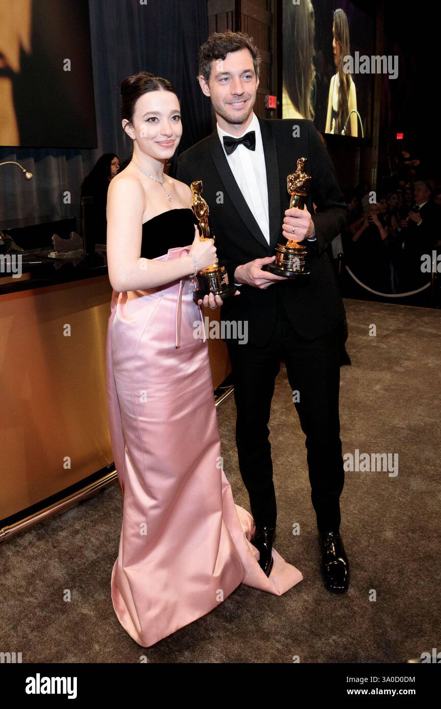 Mikey Madison and Alex Coco attend the Governors Ball following the ...