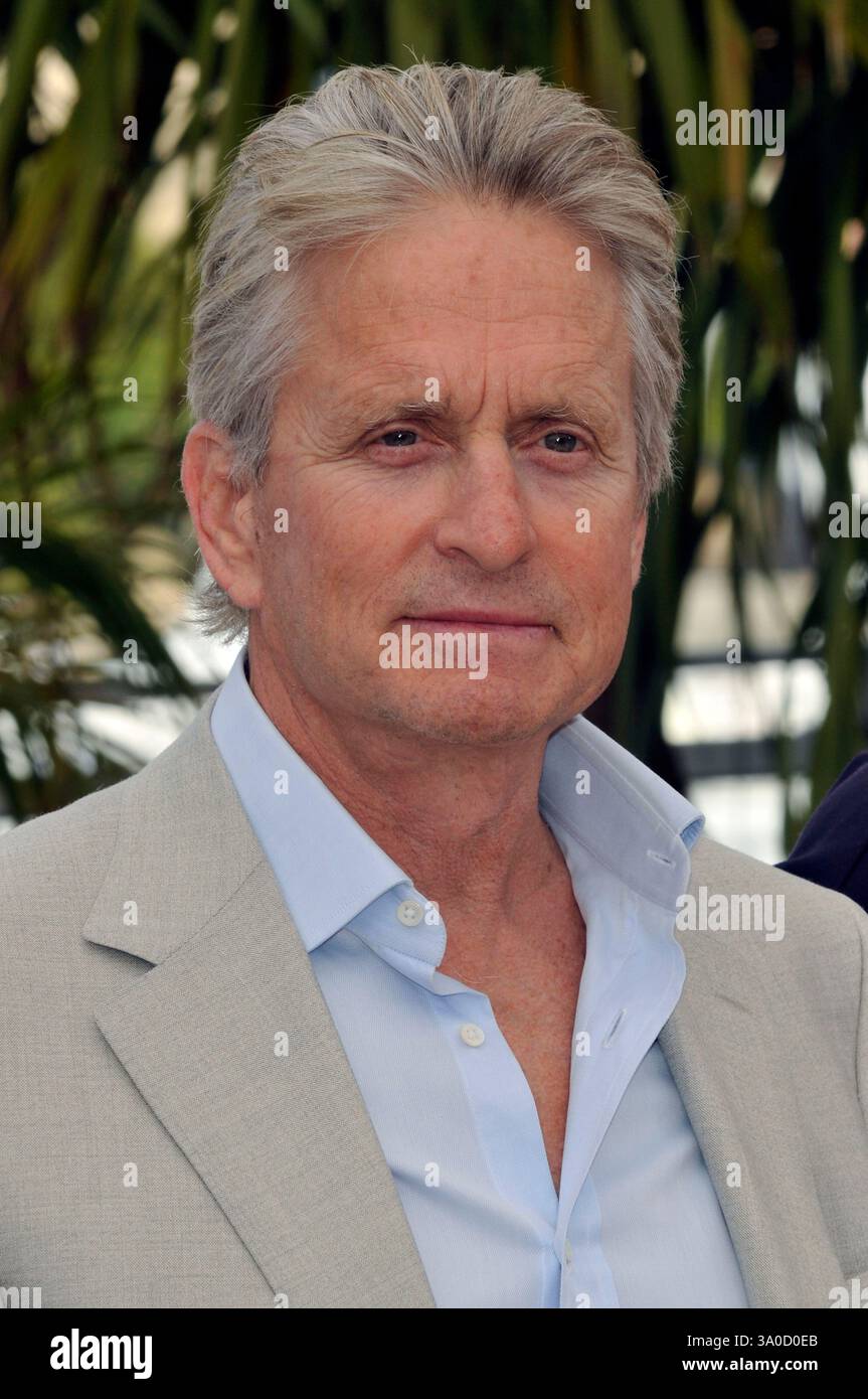 MICHAEL DOUGLAS .The 'Wall Street: Money Never Sleeps' Photo Call held ...
