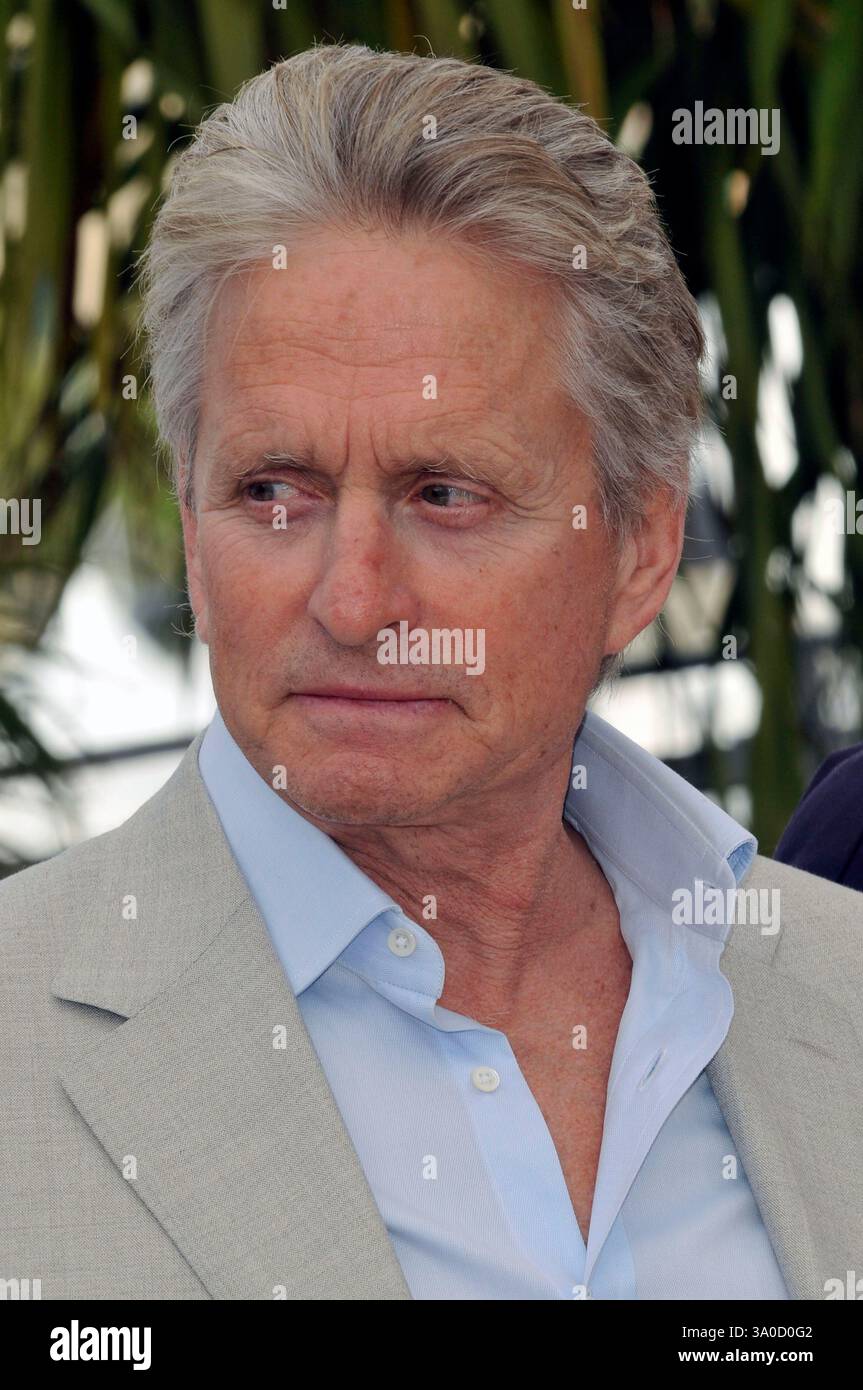 MICHAEL DOUGLAS .The 'Wall Street: Money Never Sleeps' Photo Call held ...