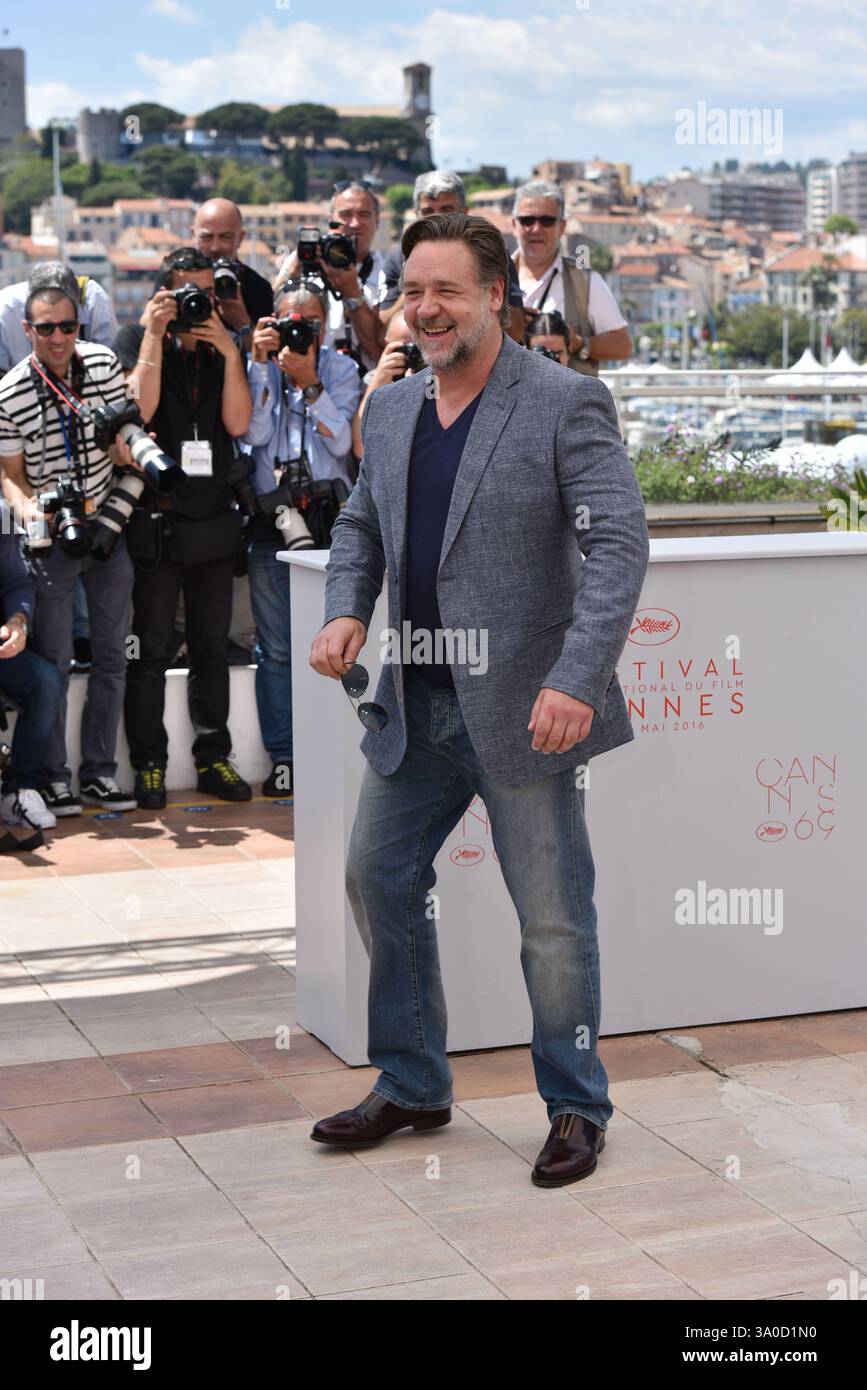 Russell Crowe at 'The Nice Guys' photocall during the 63rd ...