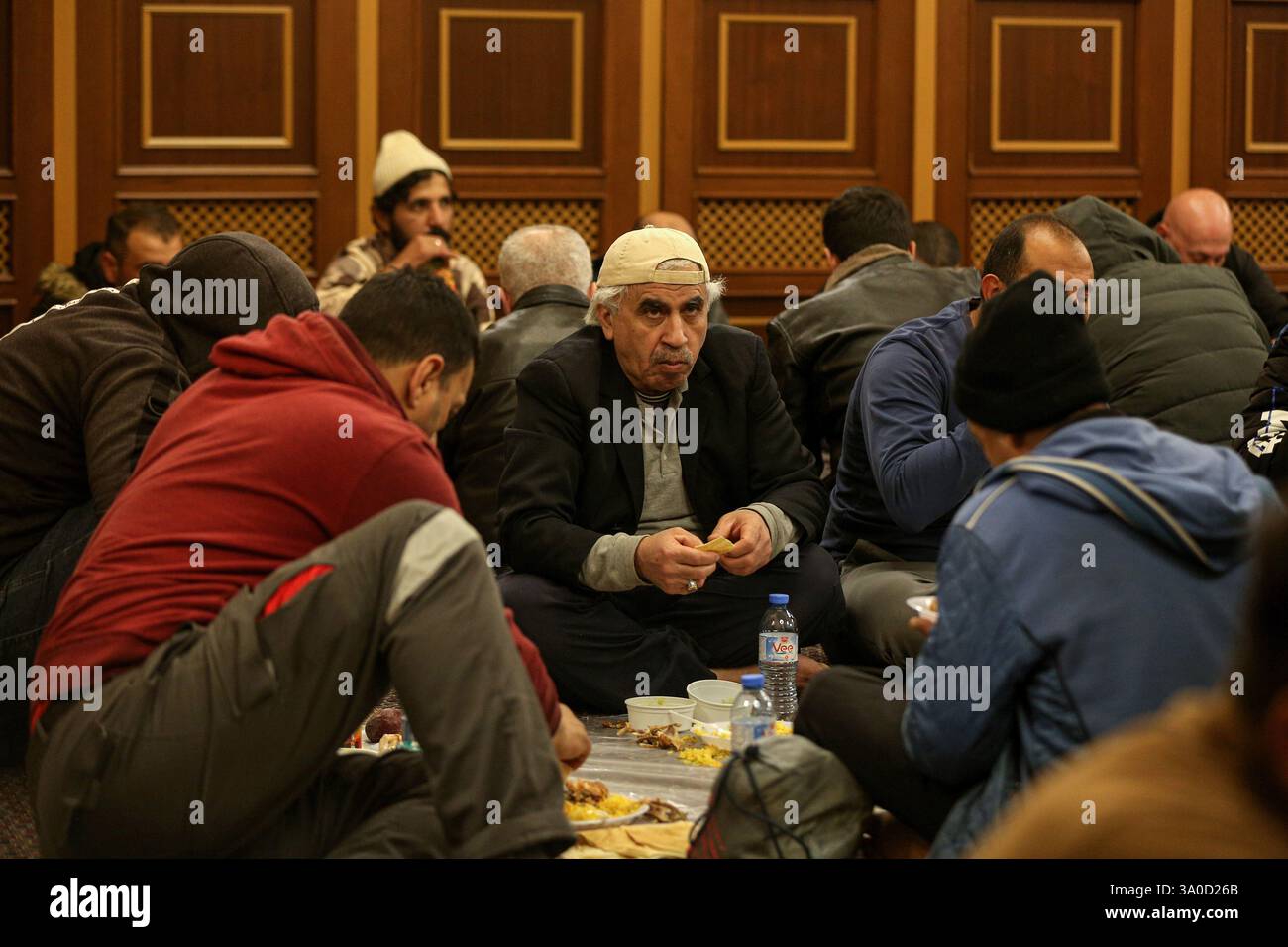 Beirut, Beirut, Lebanon. 3rd Mar, 2025. Lebanese Muslims break their ...