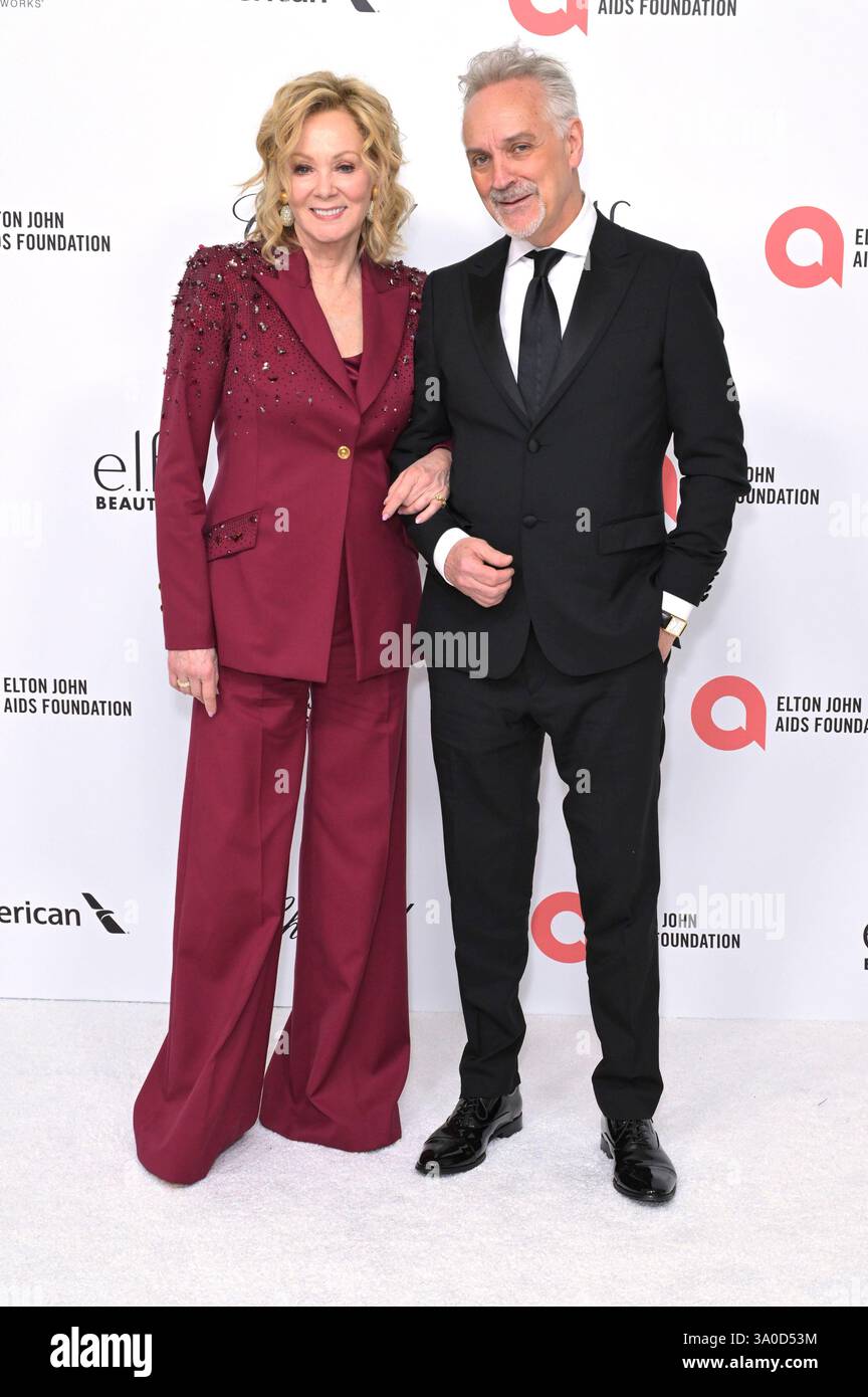 Jean Smart und Joe Pacheco bei der 33. Elton John AIDS Foundation's ...