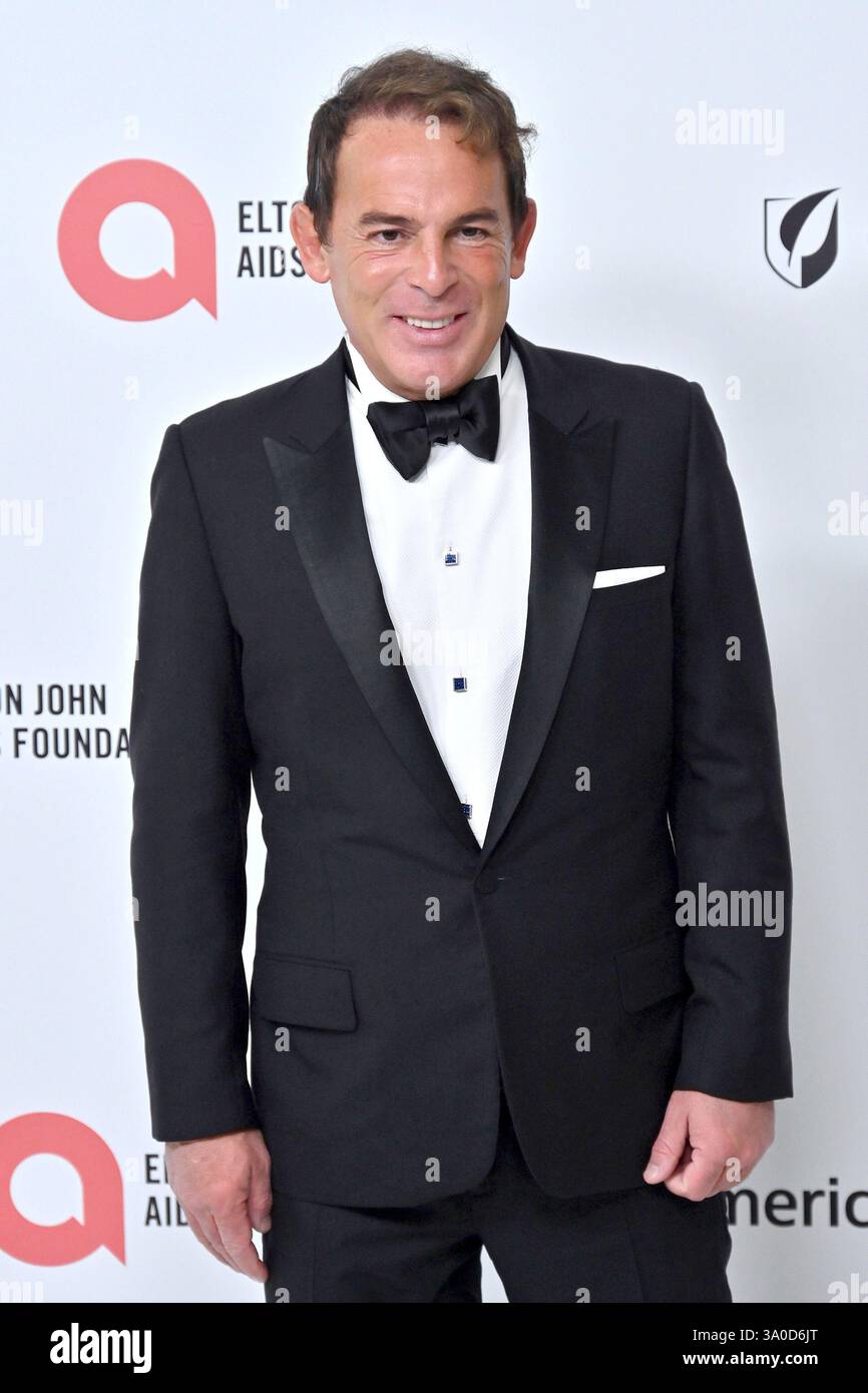 March 3, 2025, W Hollywood, Ca, USA: LOS ANGELES - MAR 2: Eugenio Lopez Alonso at the Elton John ...