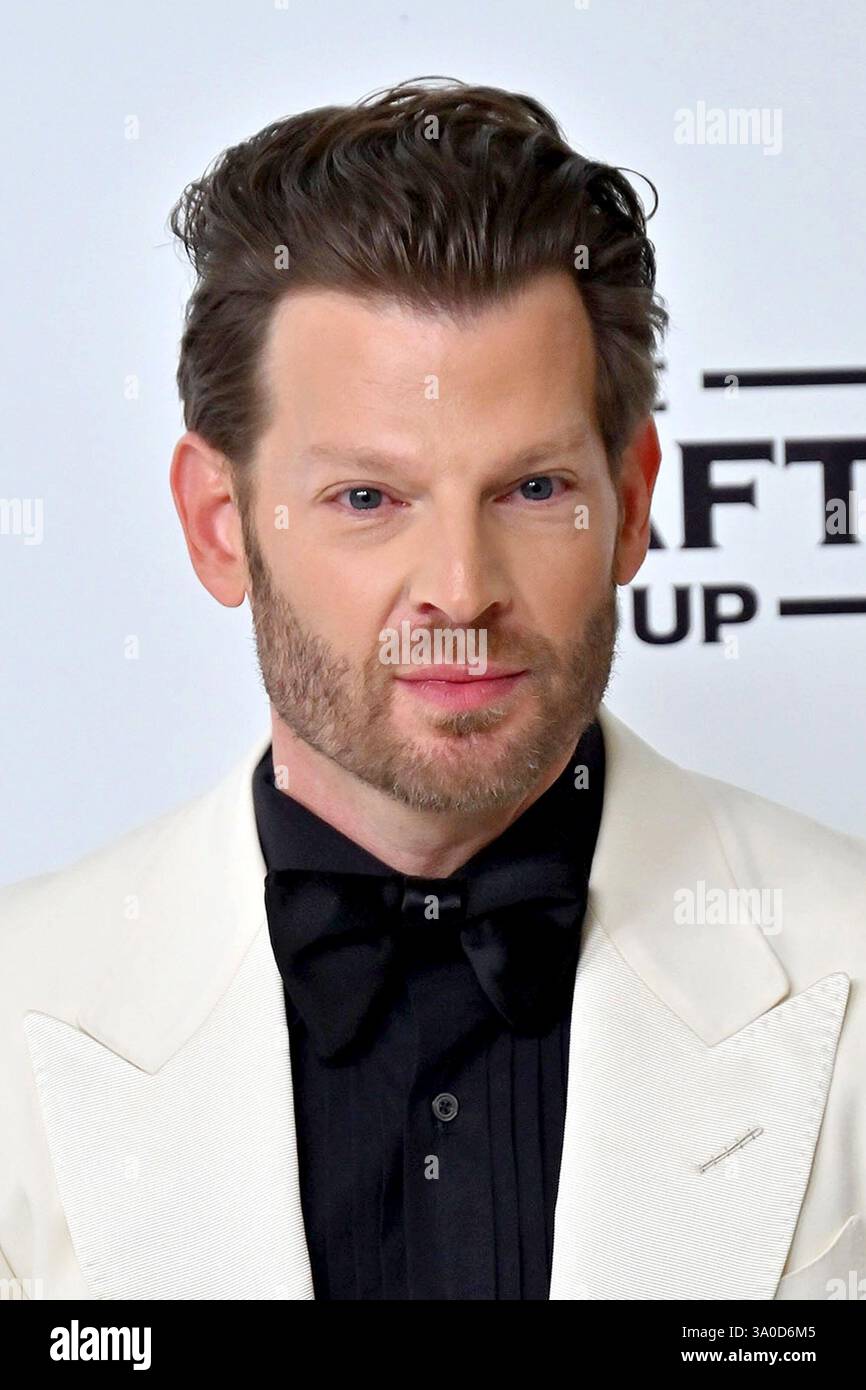 Ca. 02nd Mar, 2025. Jared Lehr at the after-party for 33rd Elton John ...