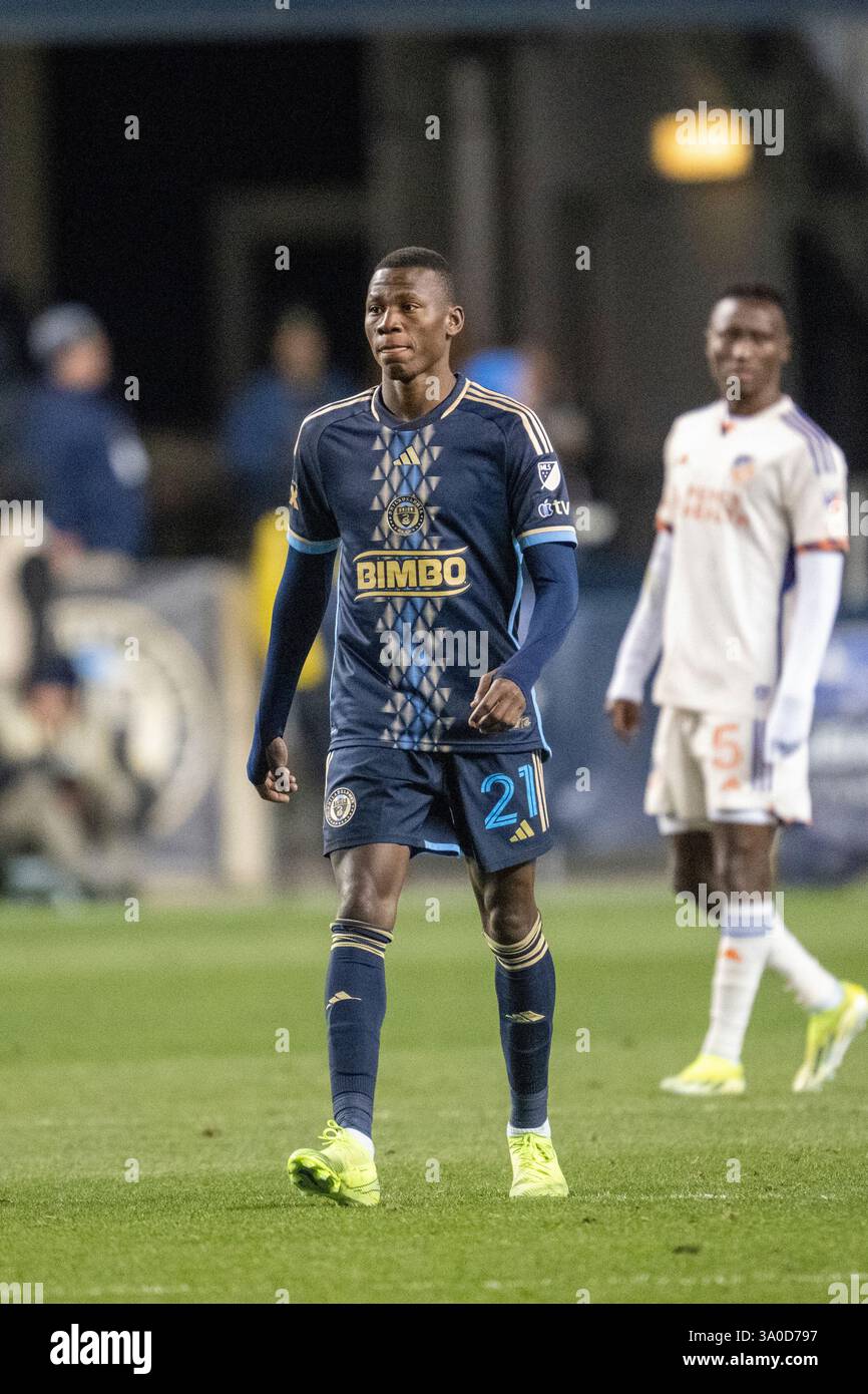 CHESTER, PA - MARCH 01: Philadelphia Union midfielder Danley Jean ...
