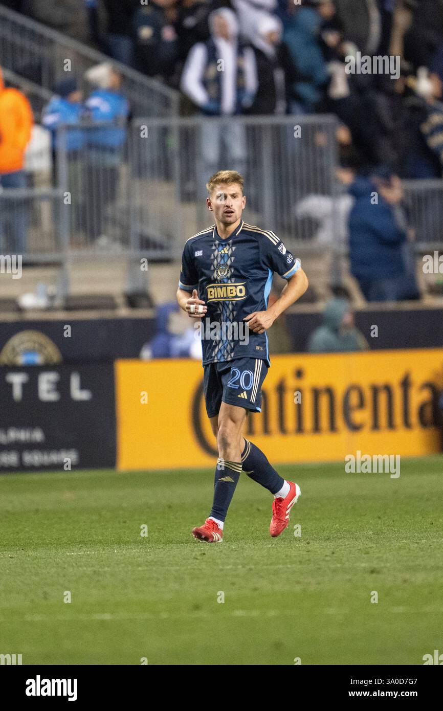 CHESTER, PA - MARCH 01: Philadelphia Union forward Bruno Damiani #20 ...