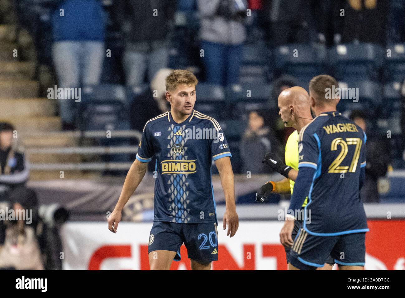 CHESTER, PA - MARCH 01: Philadelphia Union forward Bruno Damiani #20 ...