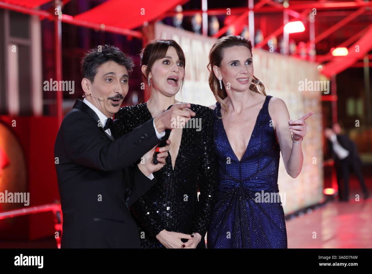 RECORD DATE NOT STATED Fabrizio Biggio, Paola Cortellesi and Emanuela ...