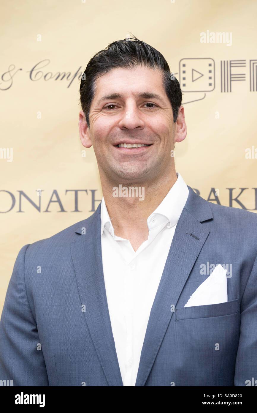 Los Angeles, USA. 2nd March, 2025. 101 Vodka sponsor Hermoz Parsa ...
