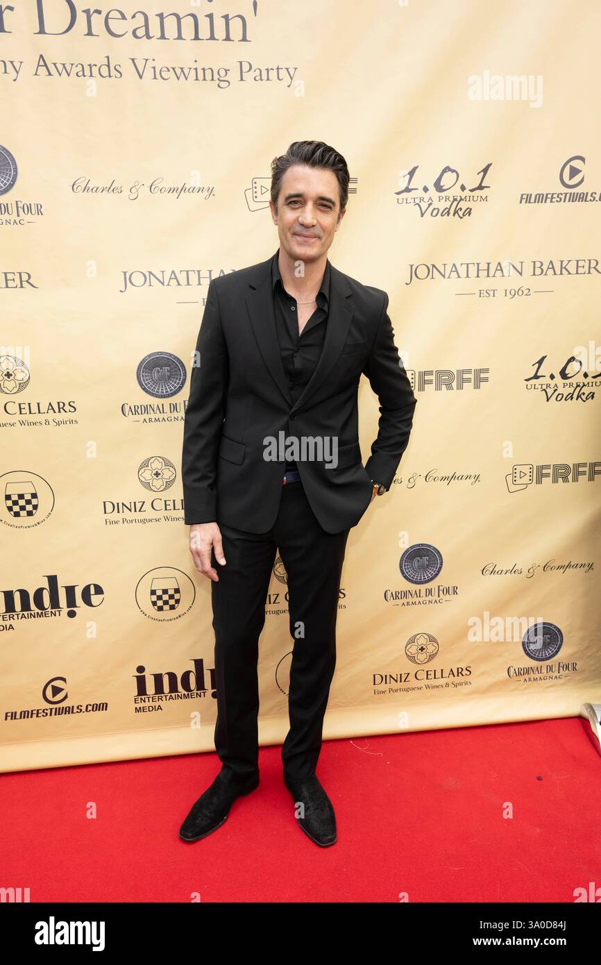 Actor Gilles Marini attends The Icons Of Hollywood Oscar Viewing Soiree ...