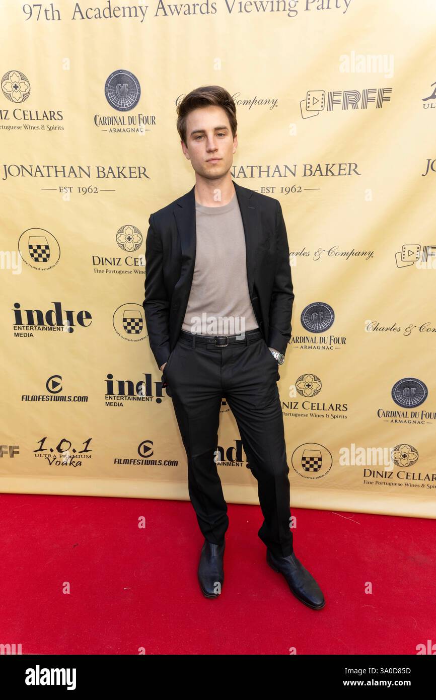 Los Angeles, USA. 2nd March, 2025. Actor Carson Rowland attends The Icons Of Hollywood Oscar ...