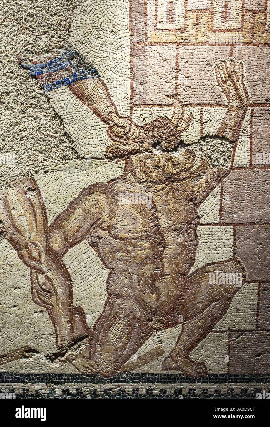 Lisbon, Portugal - March the 1st, 2020: Theseus and the Minotaur Roman ...