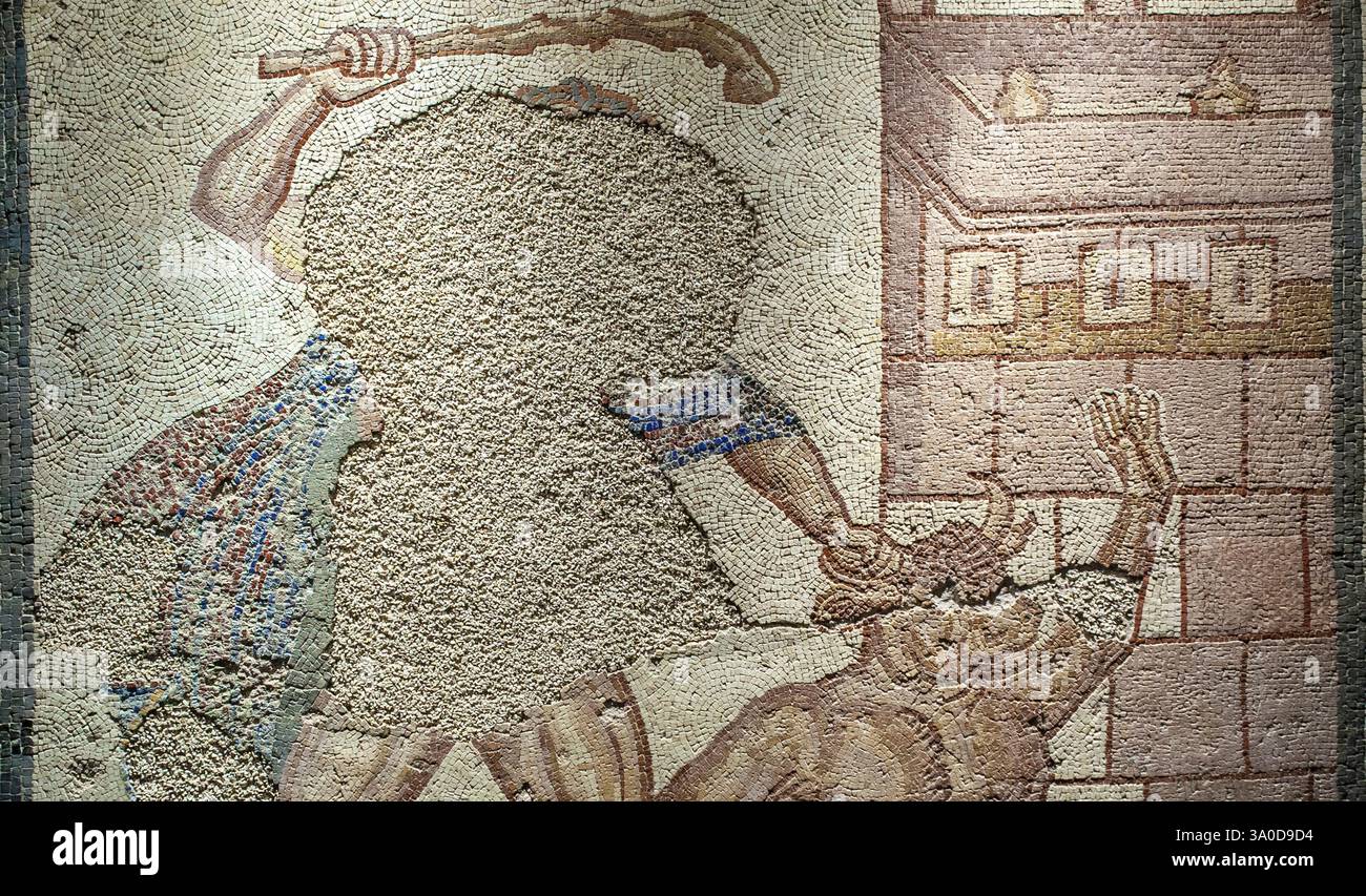 Lisbon, Portugal - March the 1st, 2020: Theseus and the Minotaur Roman ...