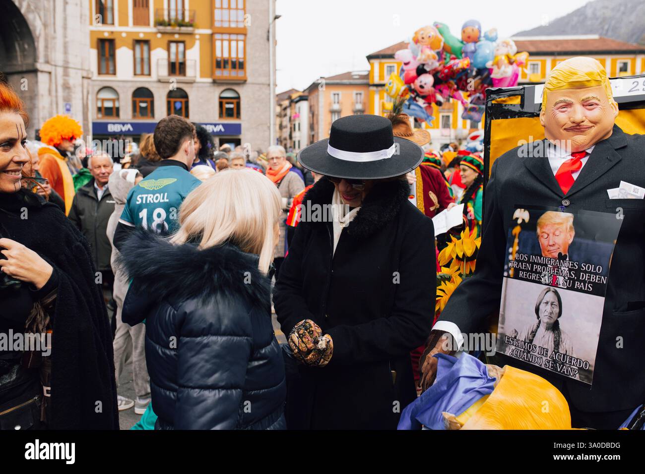 Tolosa. Spain. 20250302, Tolosa. Spain. 20250302, People in costume ...