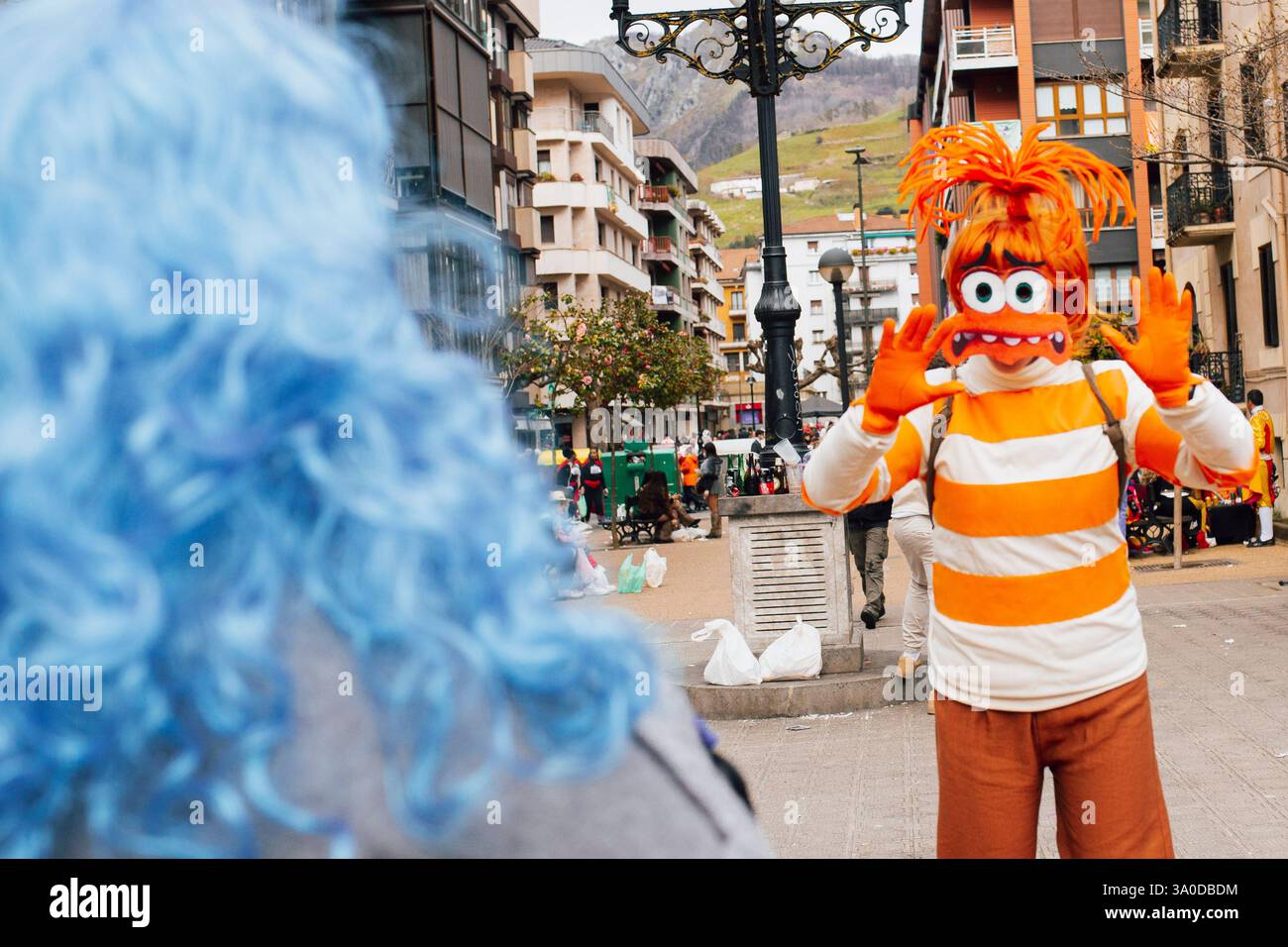 Tolosa. Spain. 20250302, Tolosa. Spain. 20250302, People in costume ...