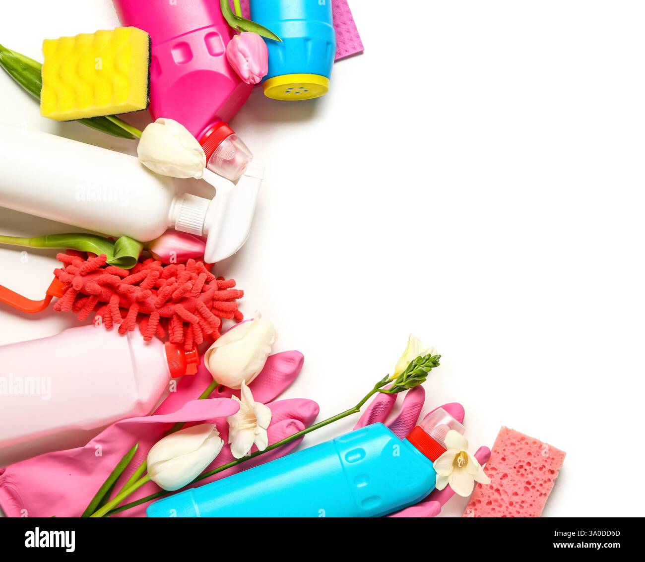 Bottles detergents tools on hi-res stock photography and images - Alamy