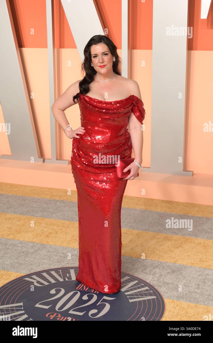 Los Angeles, USA. 02nd Mar, 2025. Los Angeles, CA. 02MAR2025: Melanie Lynskey at the Vanity Fair ...
