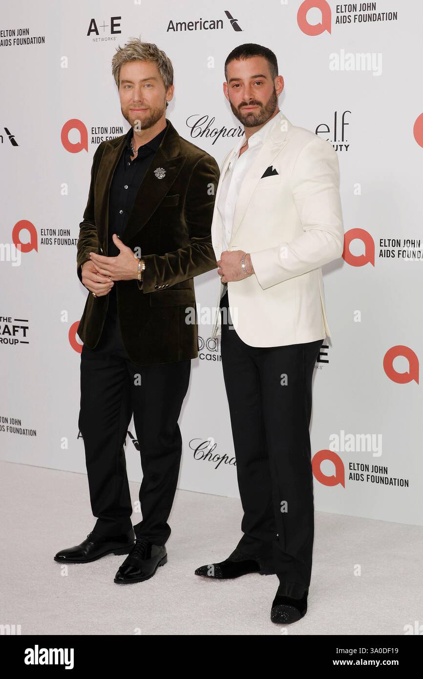 West Hollywood, USA. 02nd Mar, 2025. Lance Bass, Michael Turchin at the ...