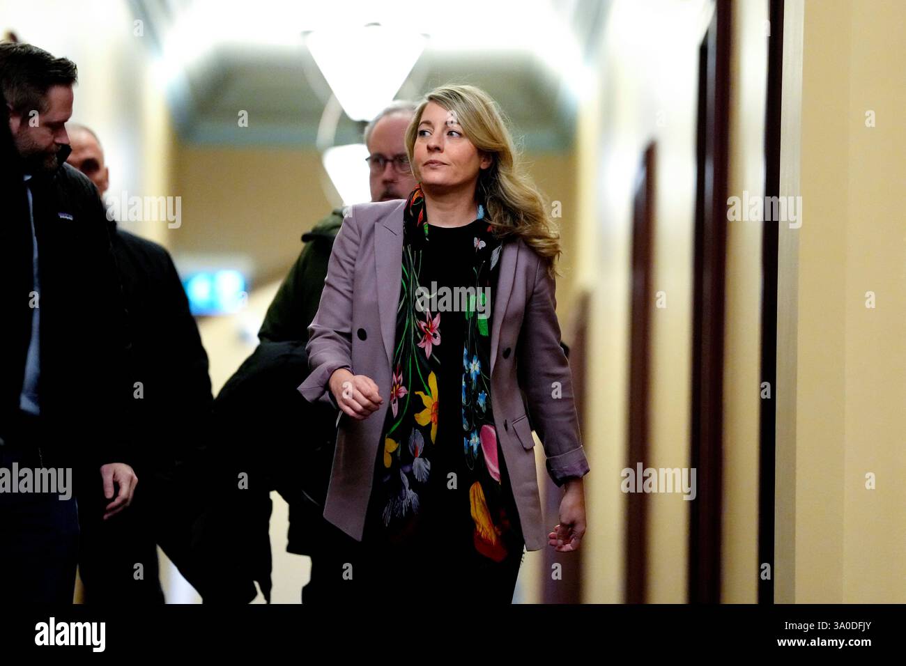 Ottawa, Can. 03rd Mar, 2025. Minister of Foreign Affairs Melanie Joly ...