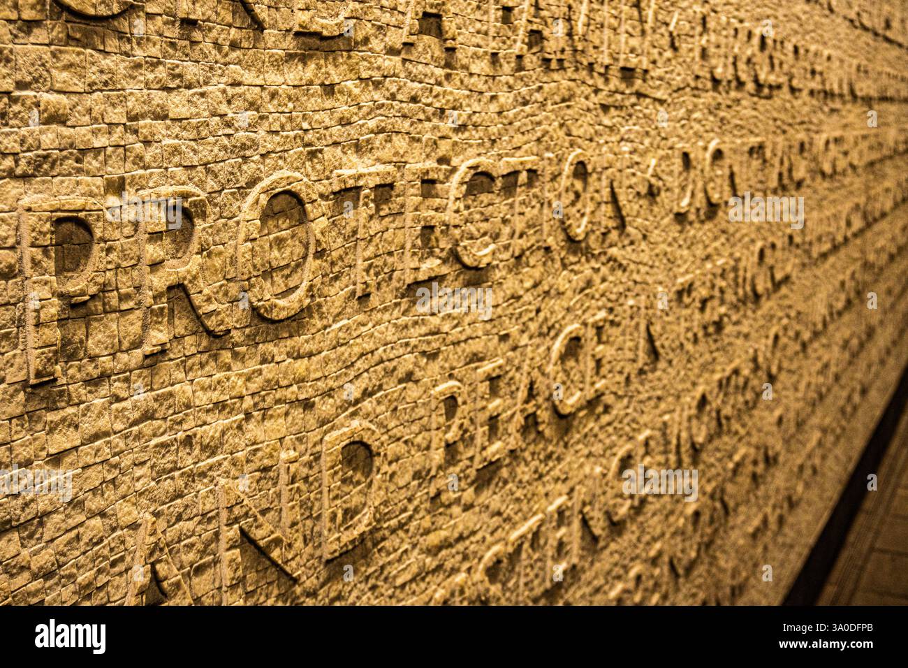 Wall, World Trade Center subway station, New York Stock Photo - Alamy