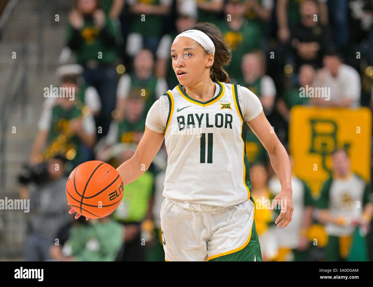 Waco, Texas, USA. 2nd Mar, 2025. Baylor Lady Bears guard Jada Walker ...