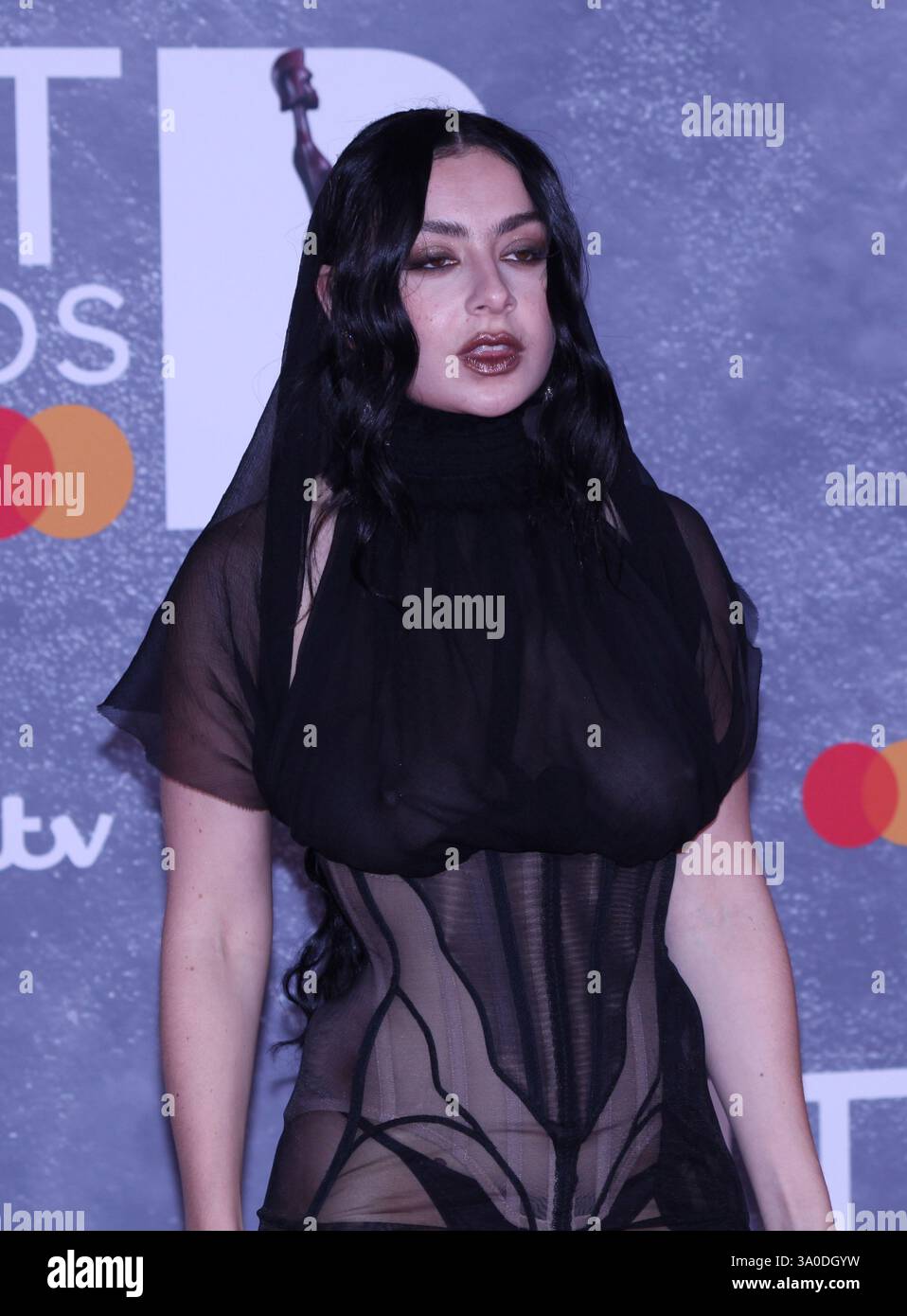 London, UK. Charli XCX (Charlotte Emma Aitchison) at the BRIT Awards ...