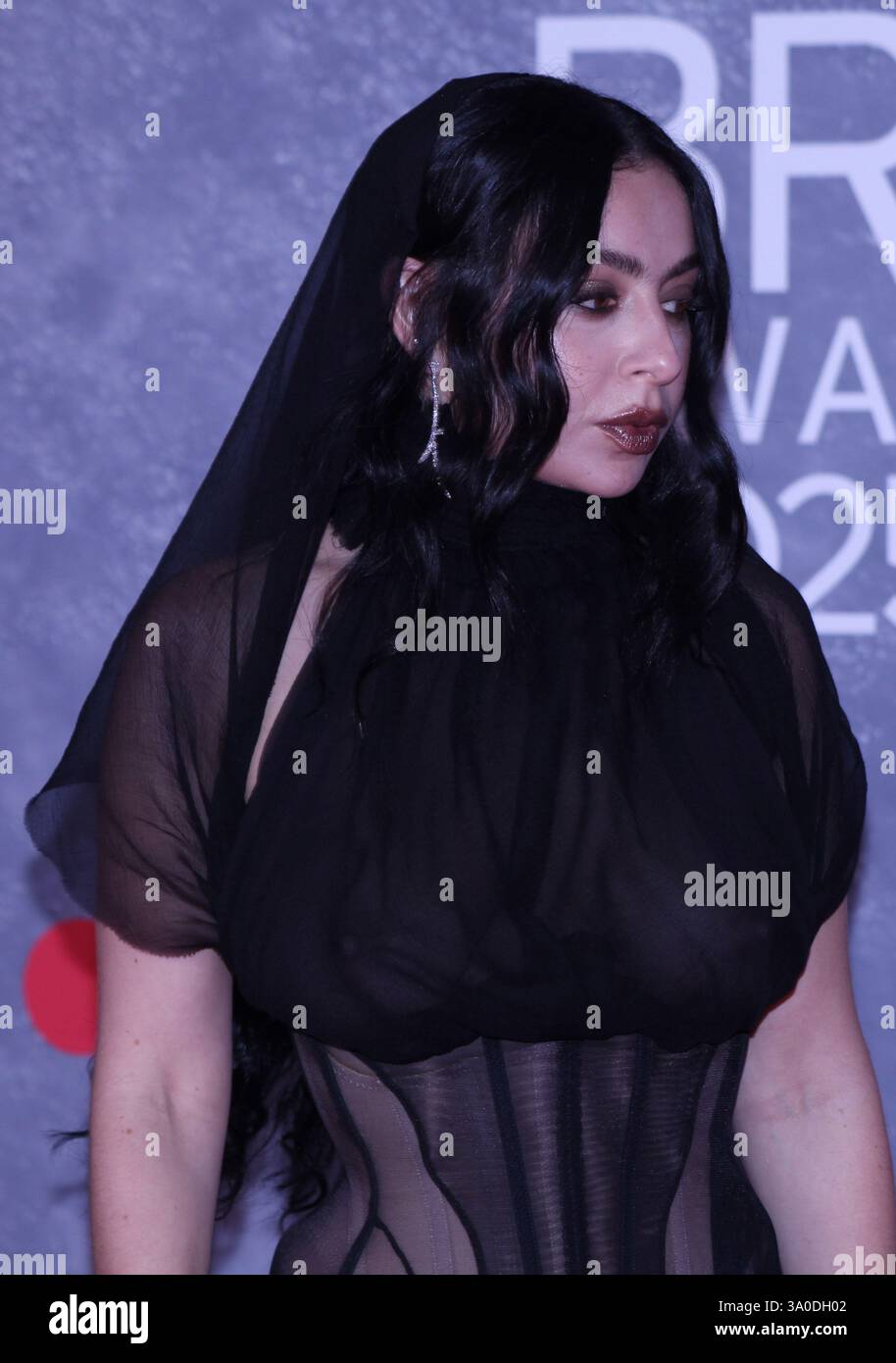London, UK. Charli XCX (Charlotte Emma Aitchison) at the BRIT Awards ...