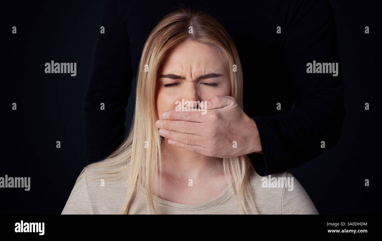 Married couple facing domestic violence and emotional turmoil in ...