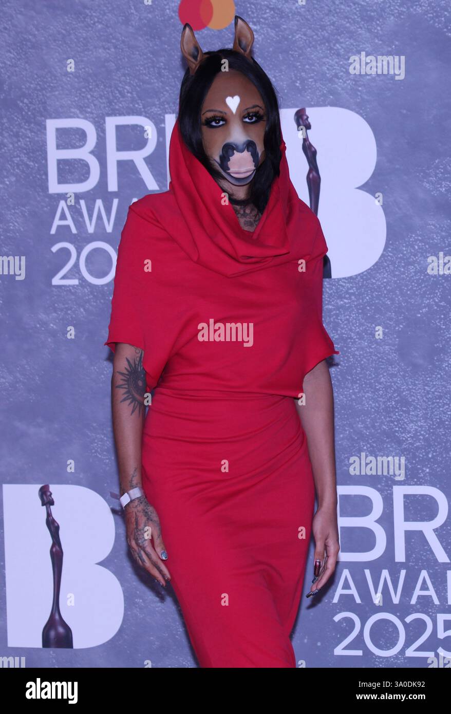 London, UK. Horsegirl at the BRIT Awards 2025. The O2 London. 1st March ...