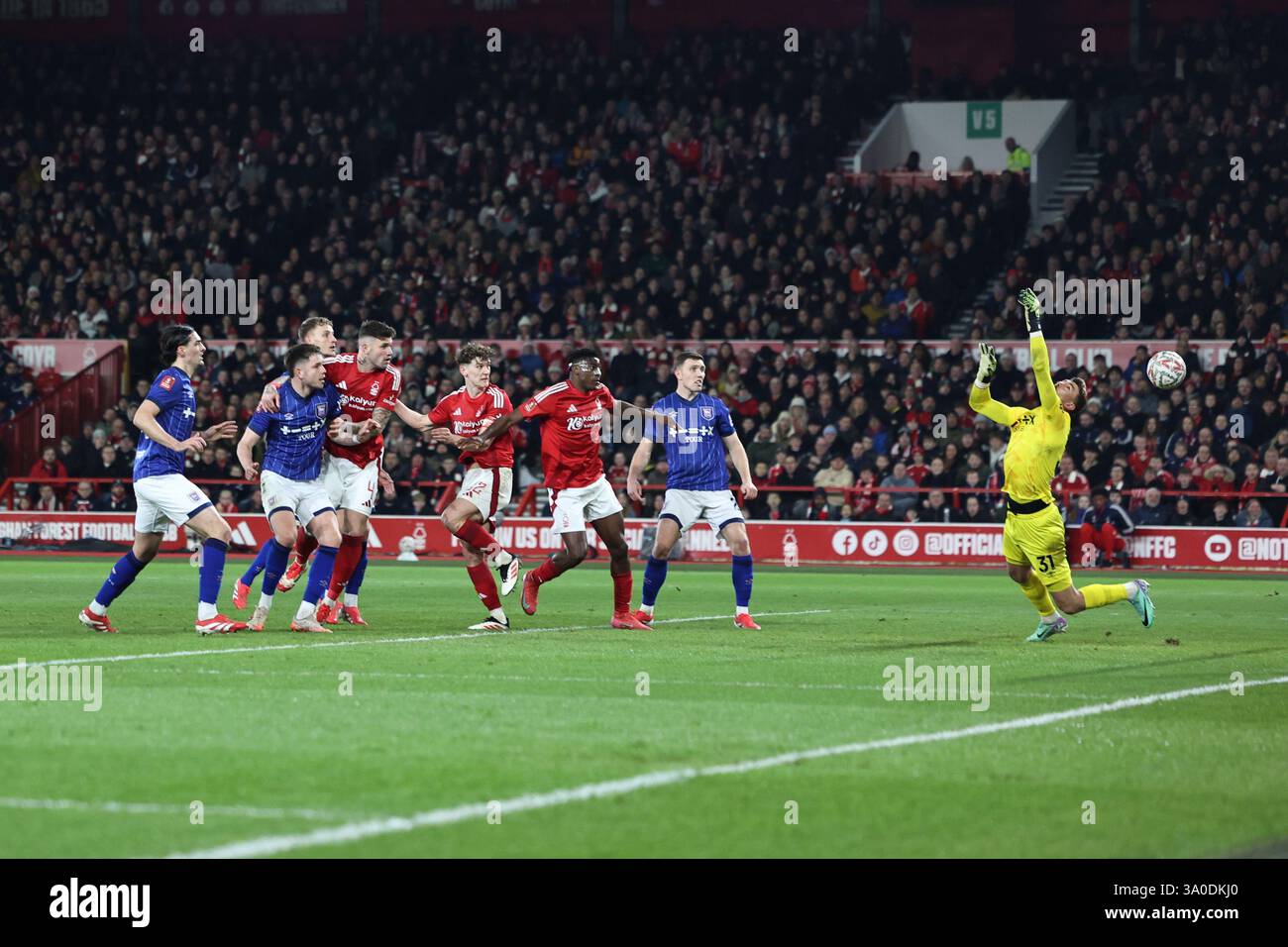 3rd March 2025; The City Ground, Nottingham, England; FA Cup Fifth ...