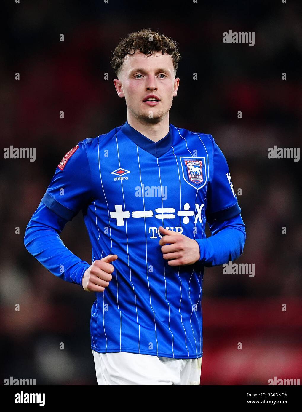 Ipswich Town's Nathan Broadhead during the Emirates FA Cup fifth round ...