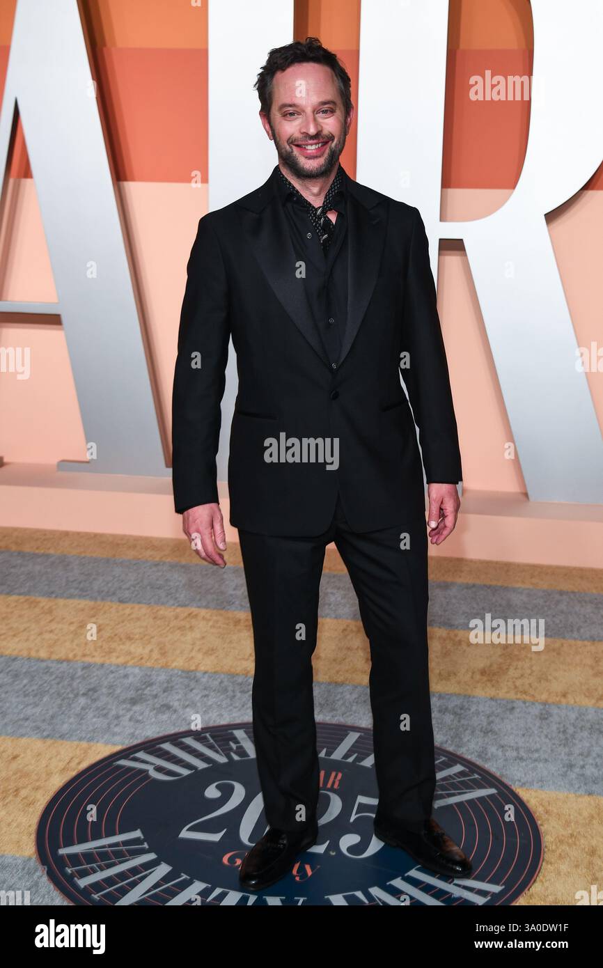 USA. 02nd Mar, 2025. Nick Kroll walking on the red carpet at the 2025 ...