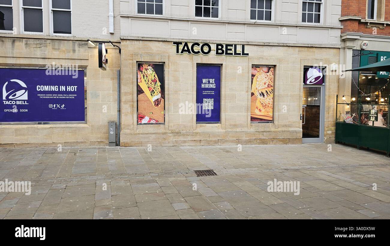 Taco bell Peterborough Stock Photo - Alamy