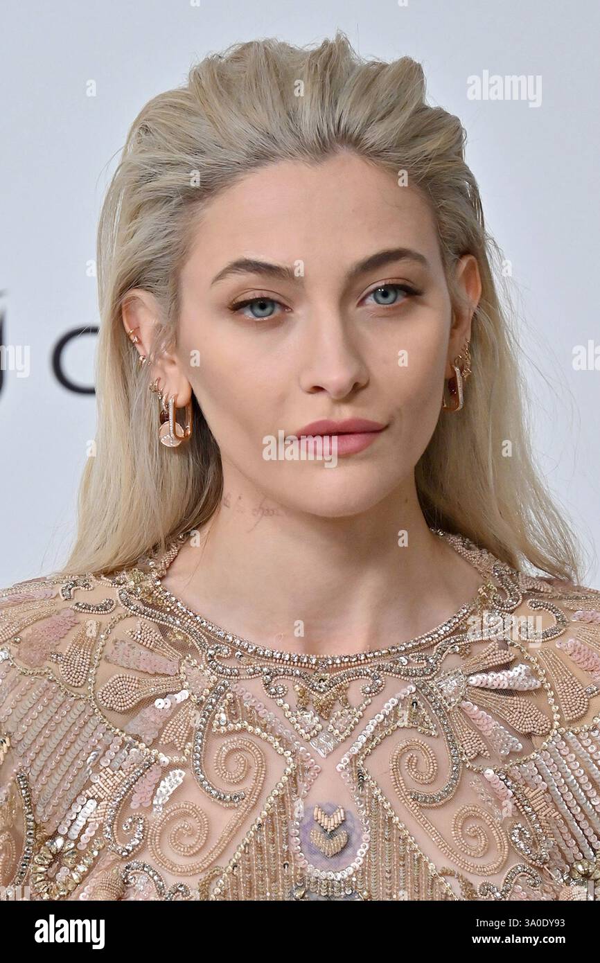 March 2, 2025, W Hollywood, California, USA: PARIS JACKSON at the Elton ...