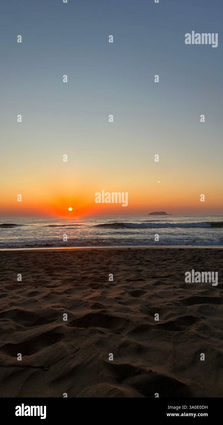 sunset at coffs harbour Stock Photo - Alamy