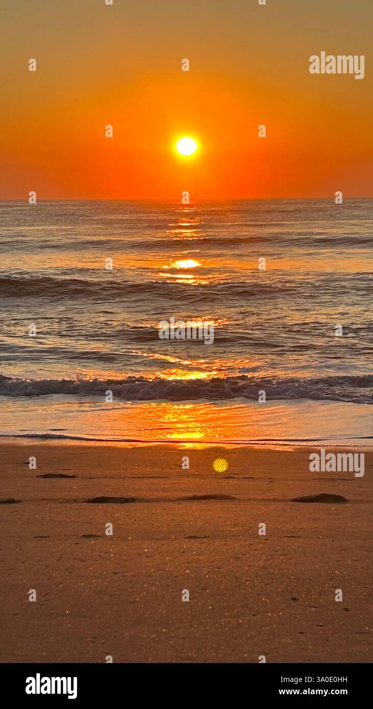 sunset at coffs harbour Stock Photo - Alamy