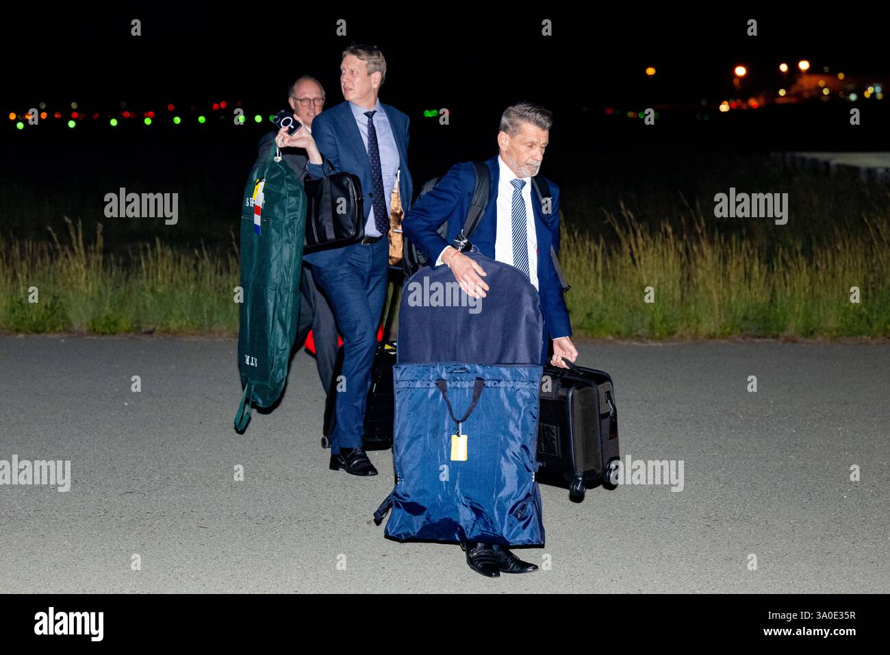 Larnaca, Cyprus. 03rd Mar, 2025. Muis Marien Vink Upon arrival at ...