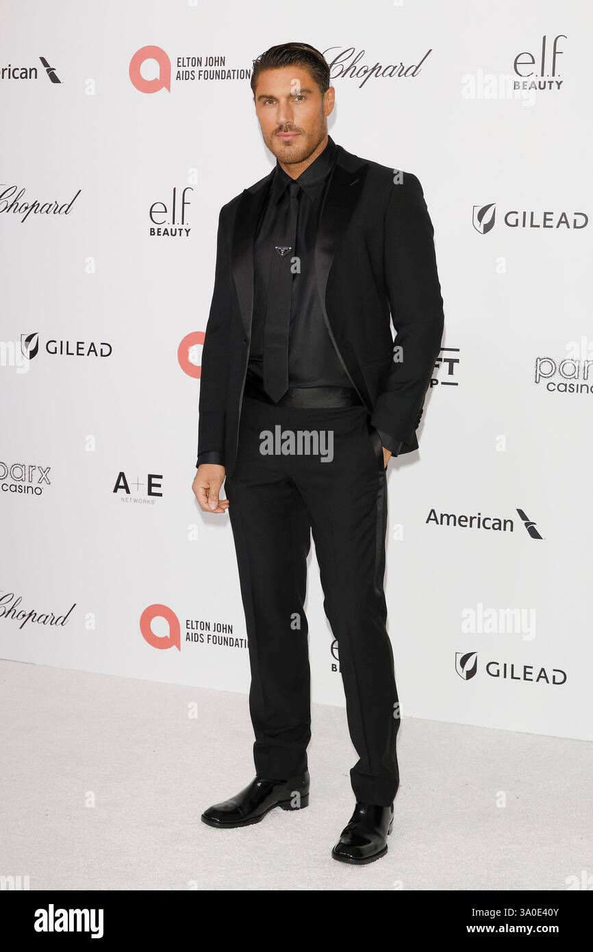 Chris Appleton at the arrivals of the 33rd Annual Elton John AIDS ...