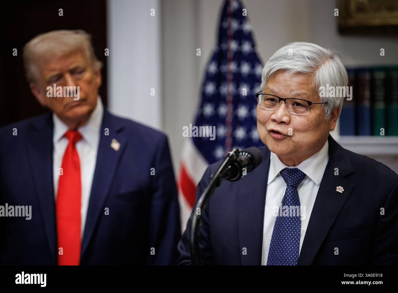 Taiwan Semiconductor Manufacturing Company (TSMC) CEO C. C. Wei speaks ...